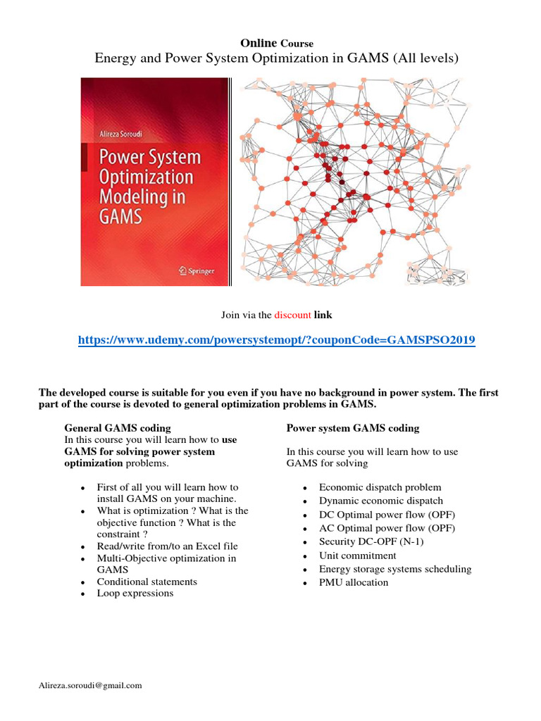Course GAMS PDF-1 | PDF