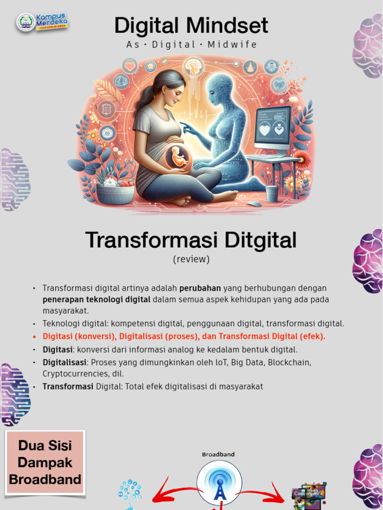 Digital Midset As A New Role of Digital Midwife | PDF