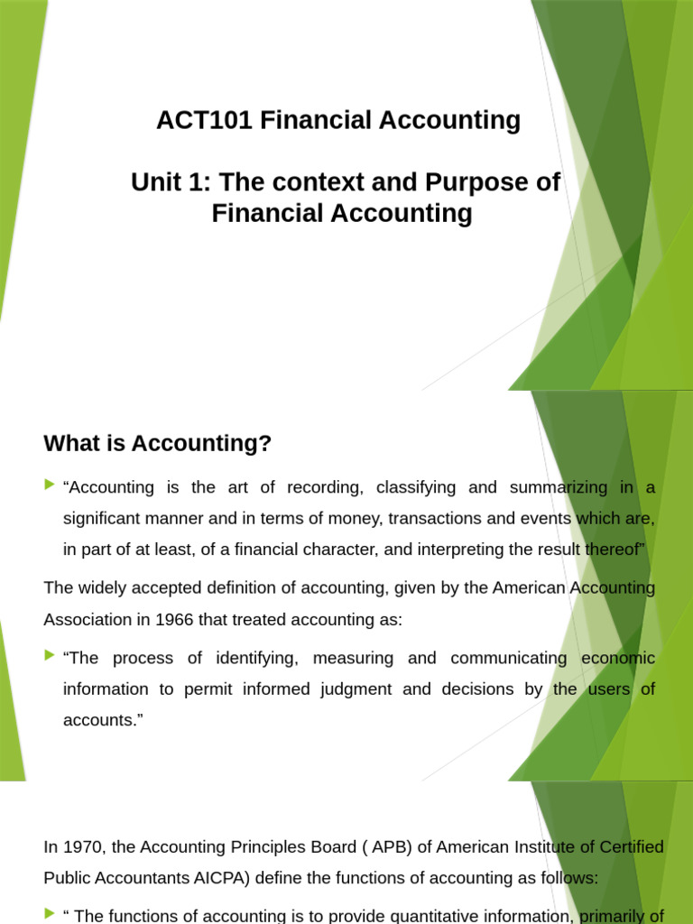 Basic Understanding of Accounting 2 | PDF | Accrual | Accounting