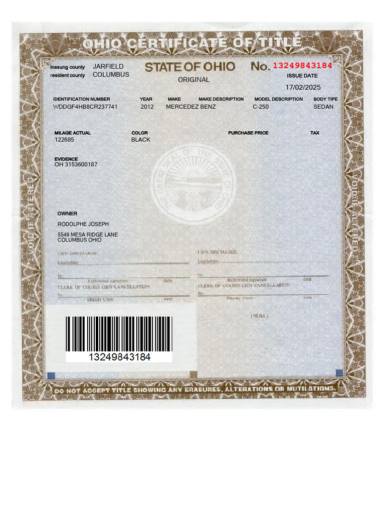 Title Ohio Josehp | PDF