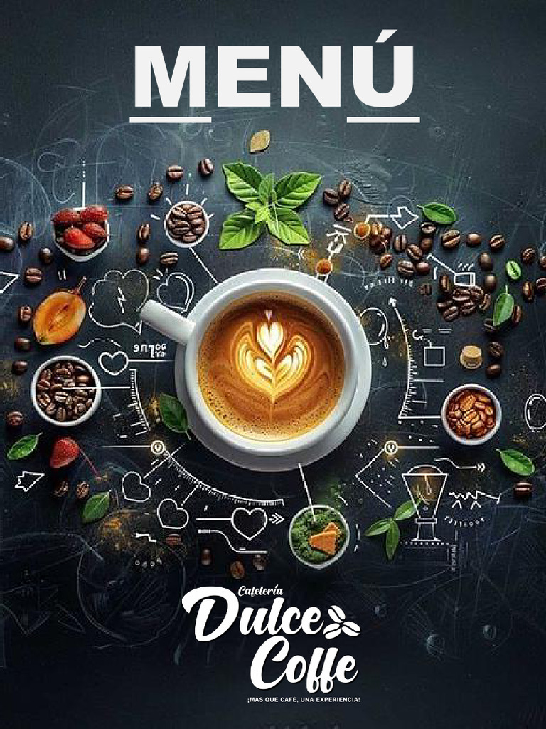 Menú Variado de Cafetería y Heladería | PDF | Alimentos | Cocina
