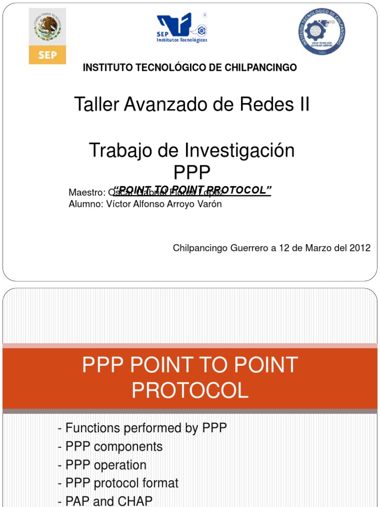 PPP Point To Point Protocol | Download Free PDF | Communications Protocols | Internet Standards