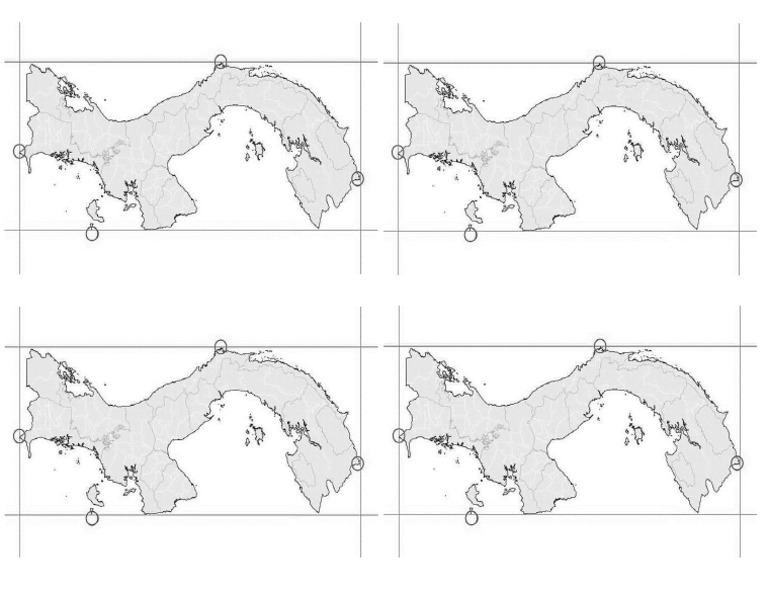 Mapa de Panamá Puntos Extremos y Límites | PDF