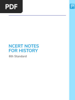 Class6 History UPSC Notes | PDF