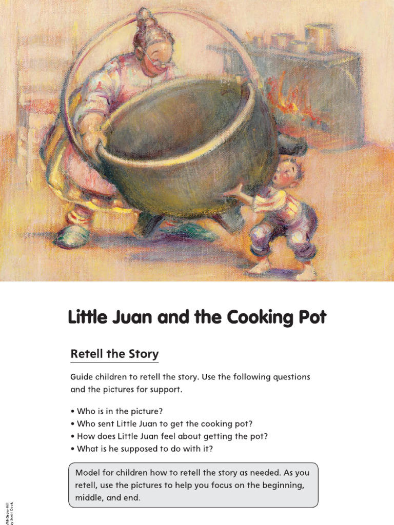 Retelling Cards. Little Juan and The Cooking Pot | PDF