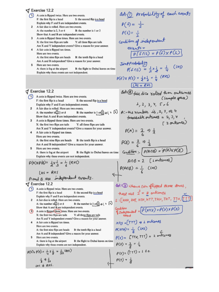 o level ex12.2 | PDF