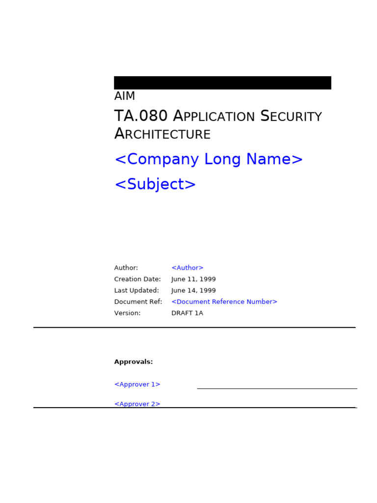 TA080_Application_Security_Architecture | PDF | Debits And Credits ...