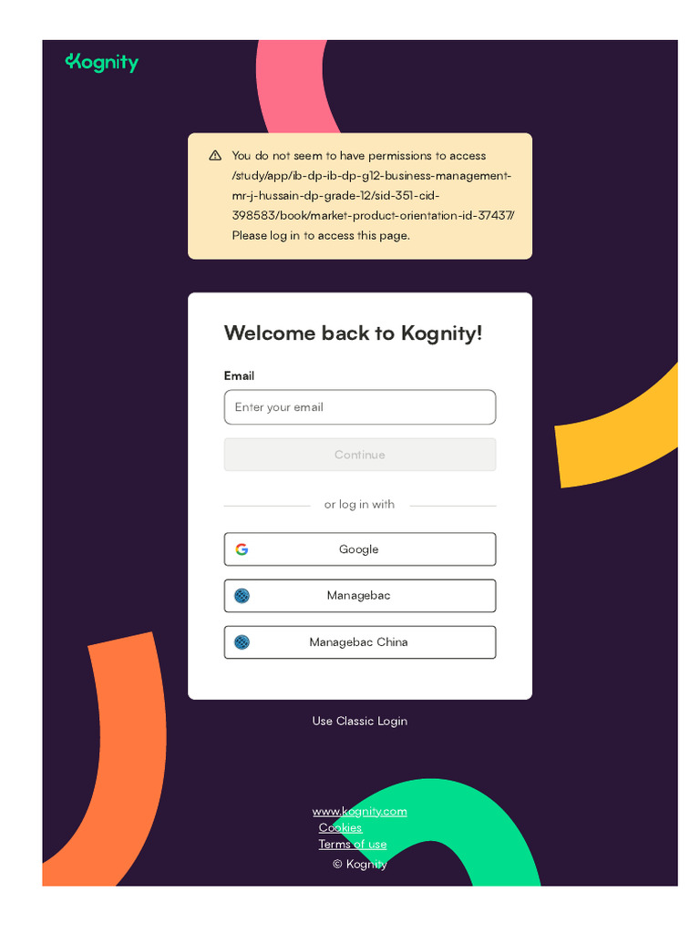 App Kognity Com Study App Ib DP Ib DP g12 Business Management MR J ...