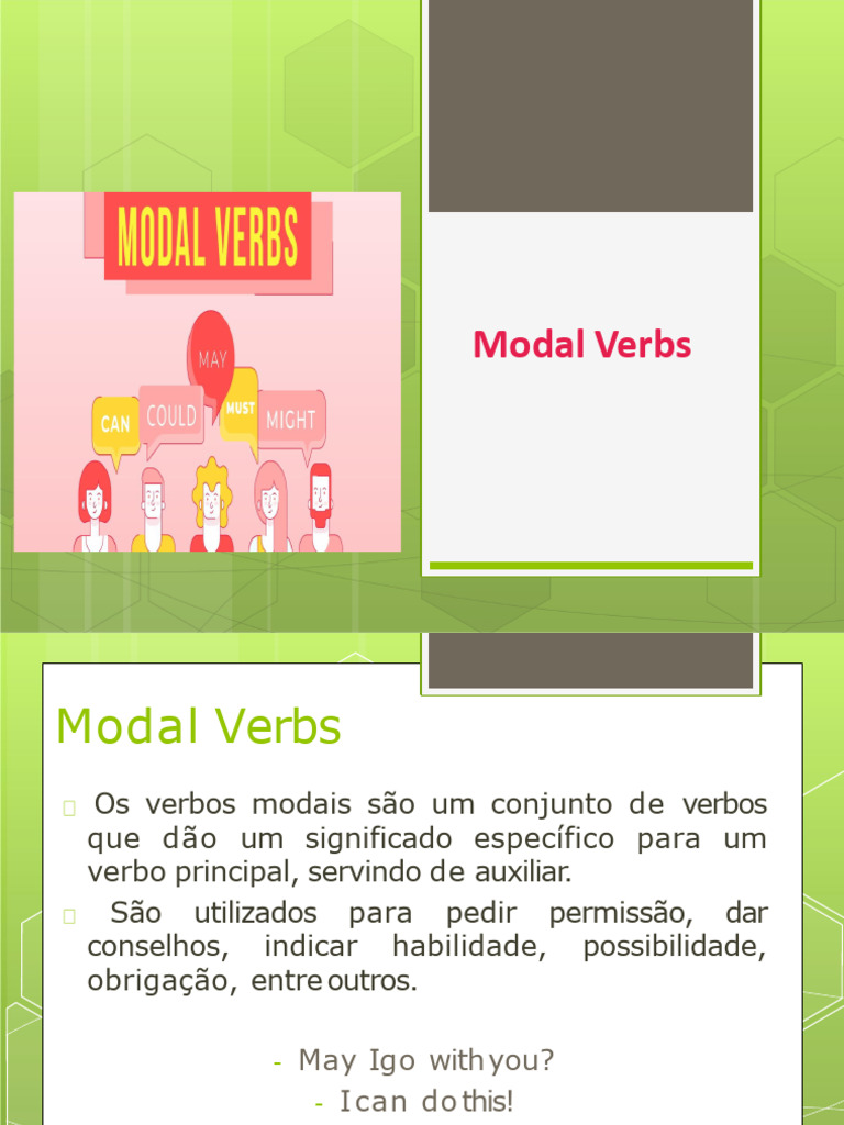 Modal Verbs PDF | PDF