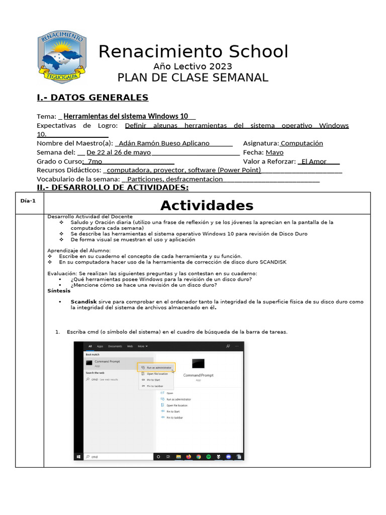 1684794104-1684634758-Plan de Clases 7mo y 8vo Computacion (De 22 Al 26 de Mayo) | PDF ...
