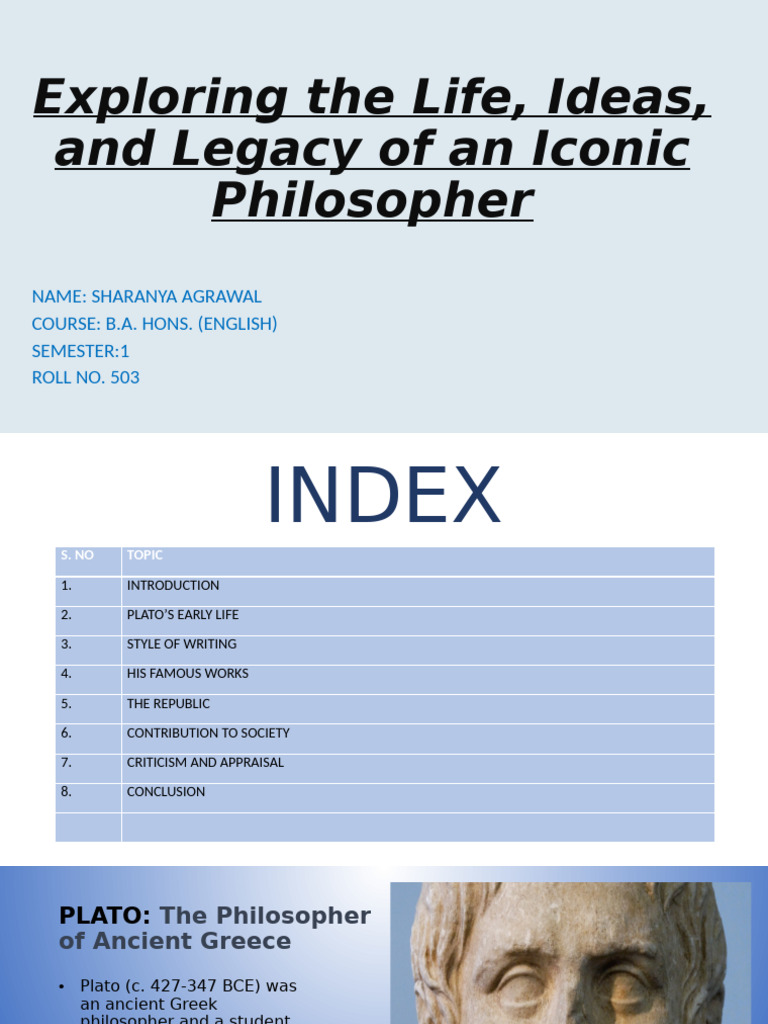 Plato's Enduring Philosophical Legacy | PDF | Plato | Western Philosophy