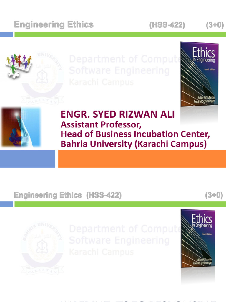 Engineering Ethics Week 03 16032025 033216pm | PDF | Risk | Space ...