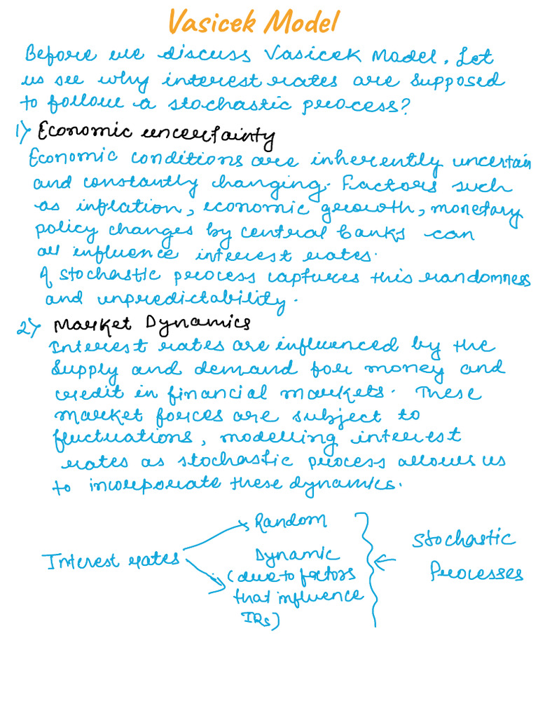 Vasicek Model_Ksitij Anand | PDF