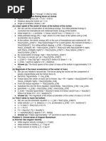 Gravitation Formula Sheet Class11 | PDF