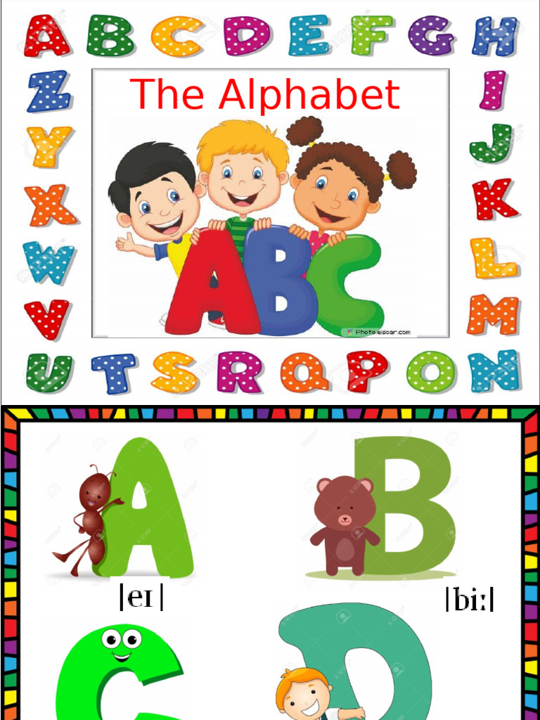 The Alphabet - Presentation | PDF