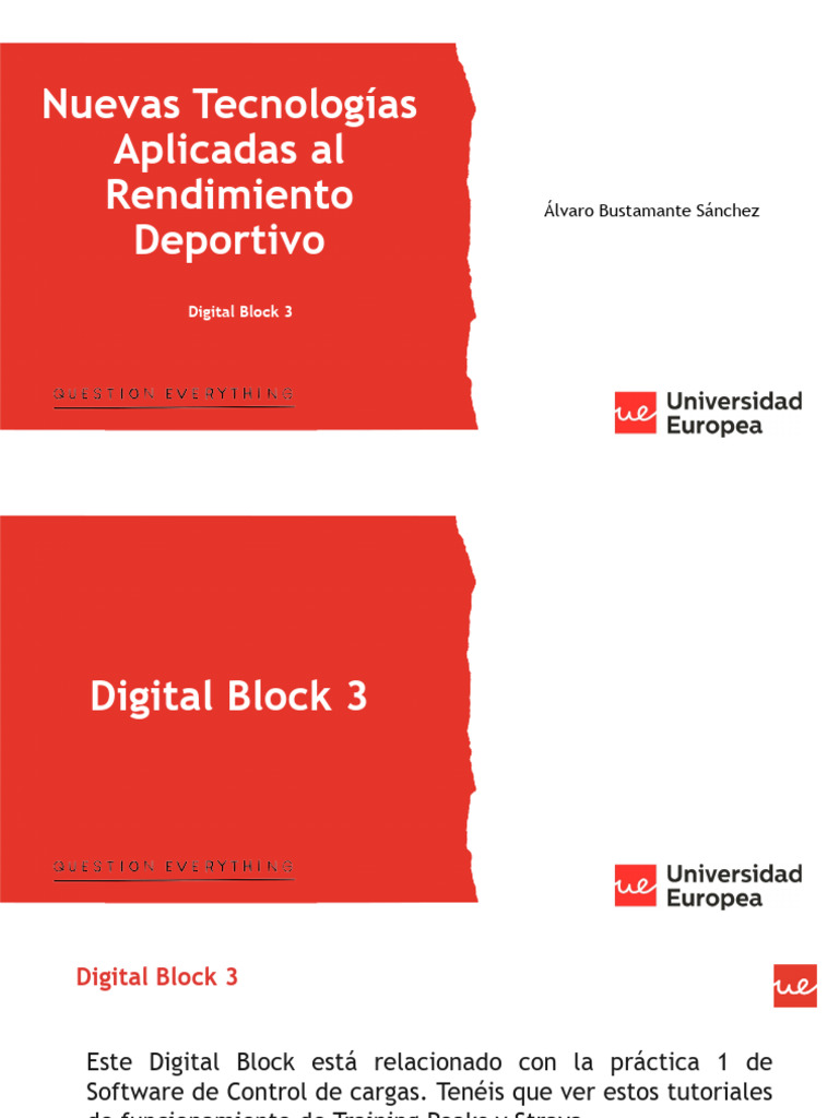 Digital Block 3 - GPS y Software | PDF | Informática