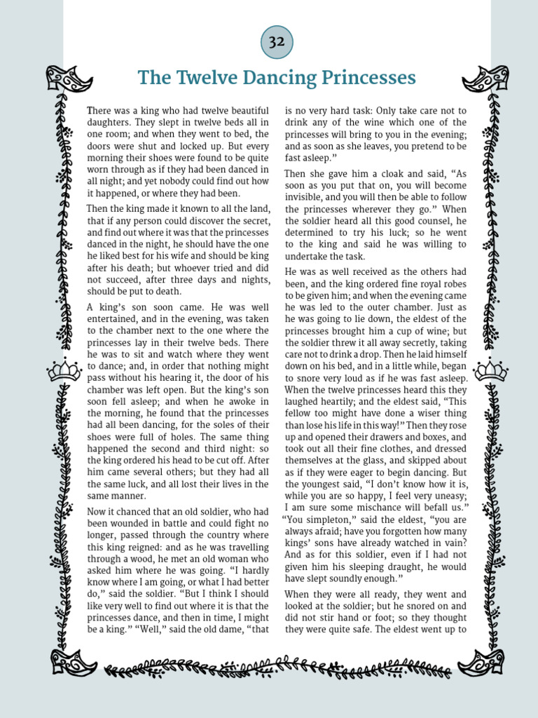 The Secret of the Twelve Princesses | PDF | Folklore