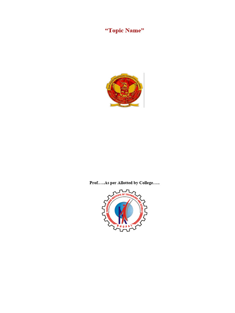 Major Project Synopsis Template | PDF