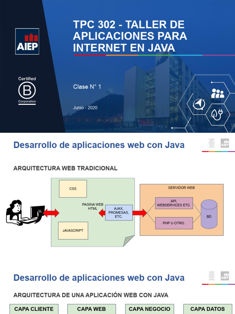 Taller Java: Desarrollo Web y HTTP | PDF | Aplicación web | Red mundial