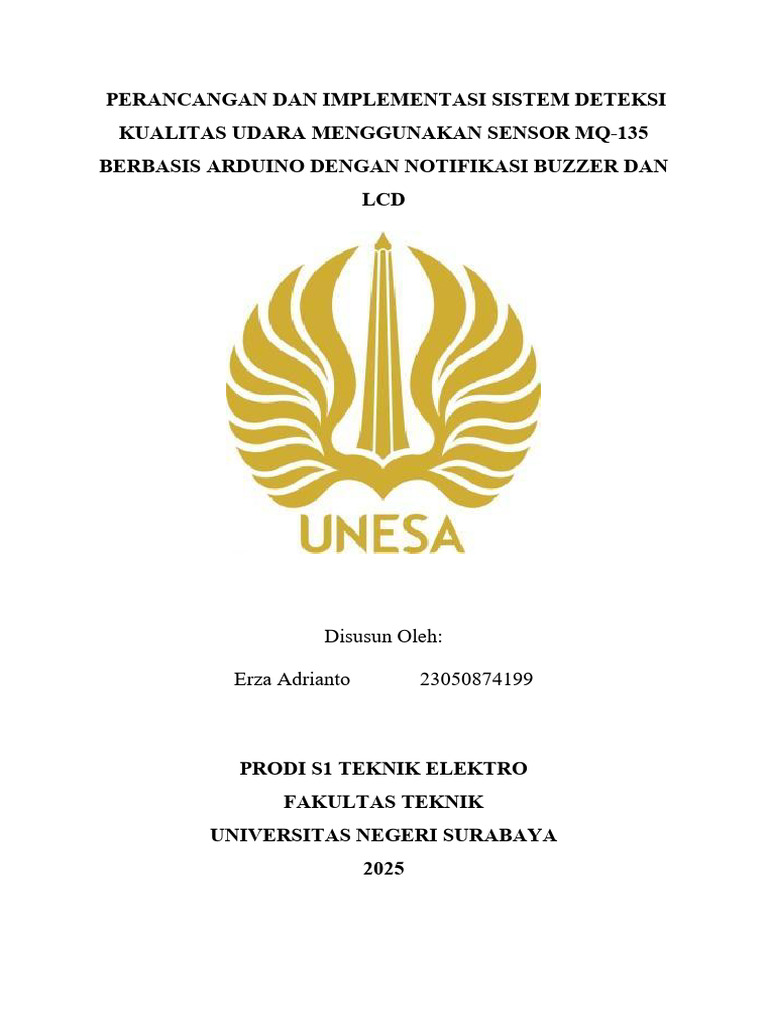 Deteksi Gas Menggunakan Sensor Mq 135 Pdf