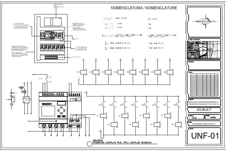 7.8. - Diagrama Unifilar de PLC | PDF