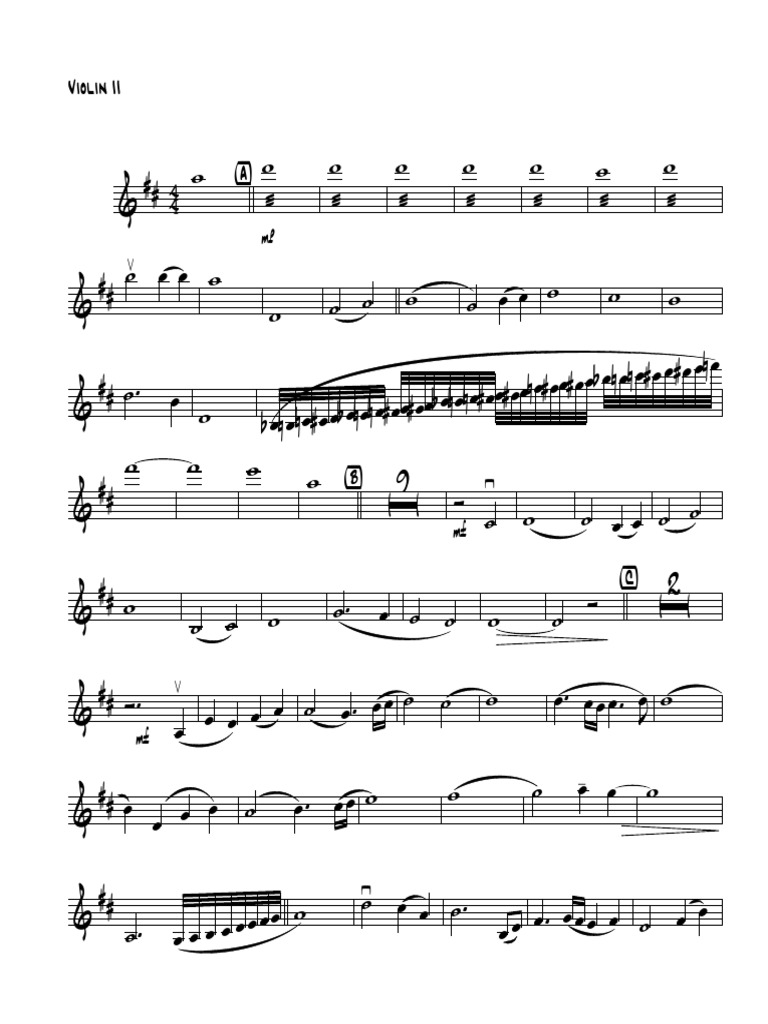 CN - Partitura - Veo Al Señor - Violin II | PDF