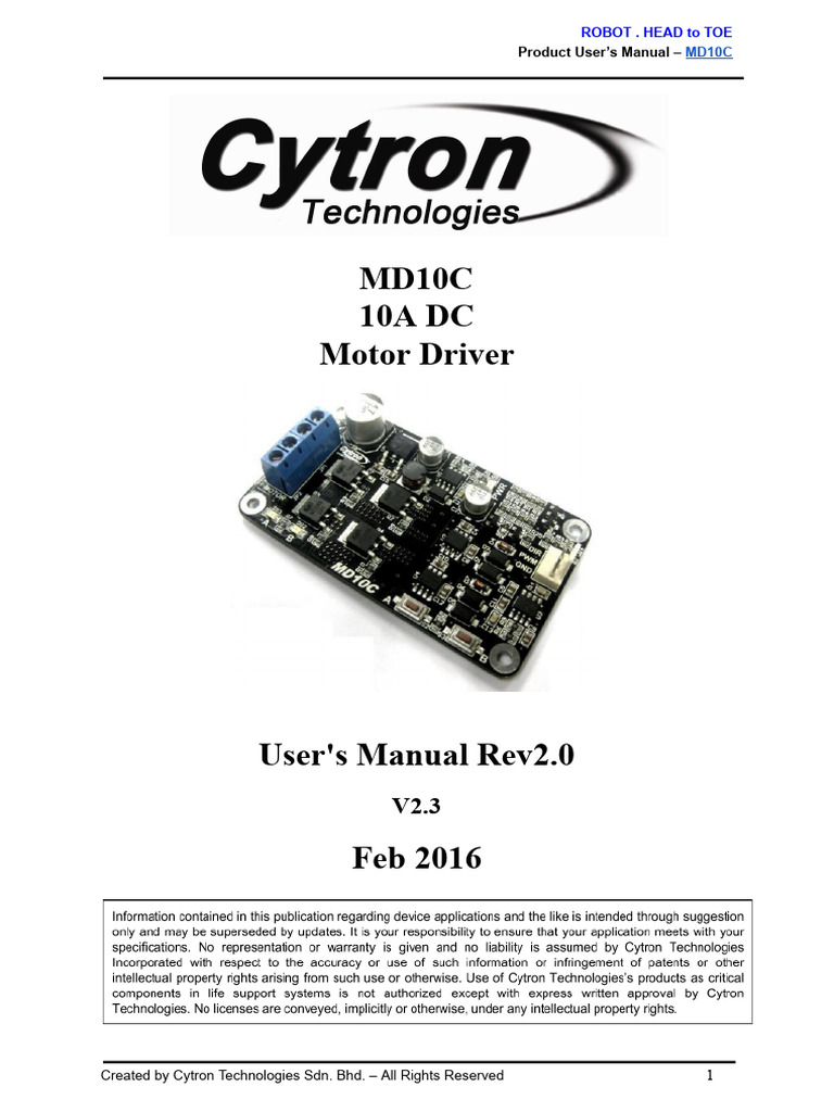 MD10C Rev2.0 Users Manual Google Docs | PDF | Electrical Engineering ...