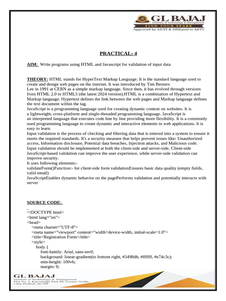 Saptarshi WEB - TECHNOLOGY PRAC 3 | PDF | World Wide Web | Internet & Web