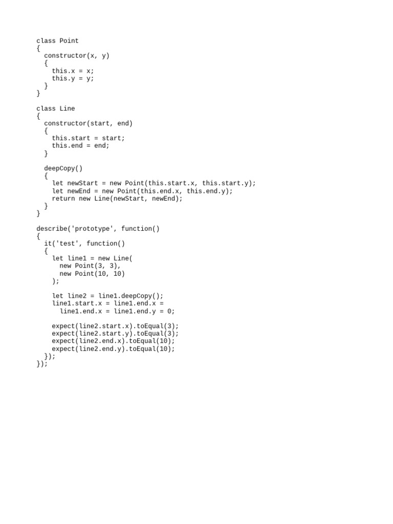 Creational - Prototype.prototype Exercise - Js | PDF