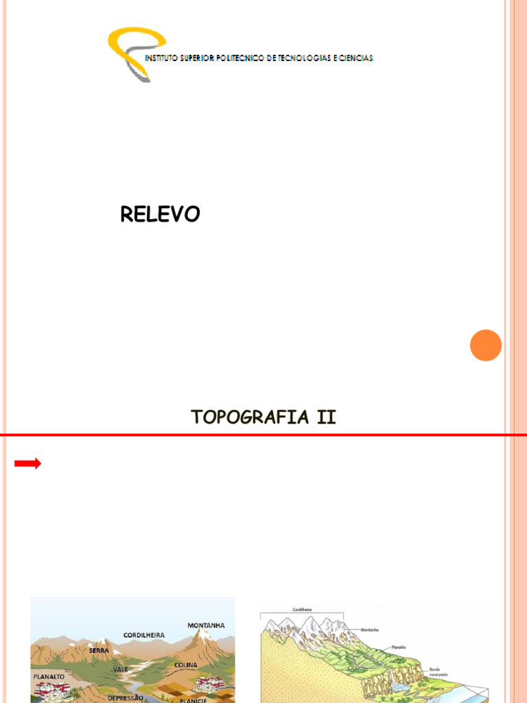 Aula 6 - Relevo | PDF | Curva | Topografia