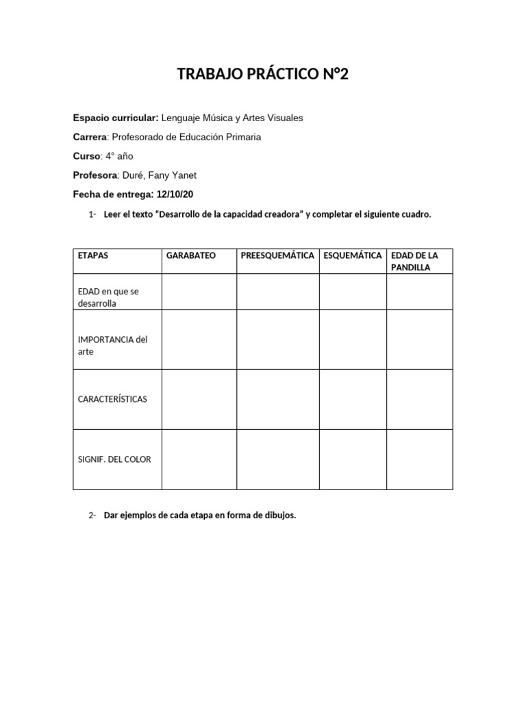 TRAB. PRÁCT. N 3 2do Cuatr. PEP-durefany4to | PDF