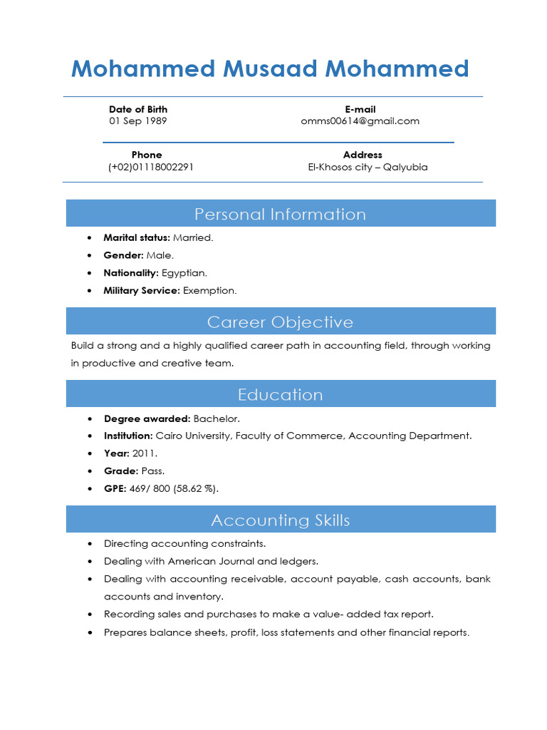 Mohammed Musaad | PDF