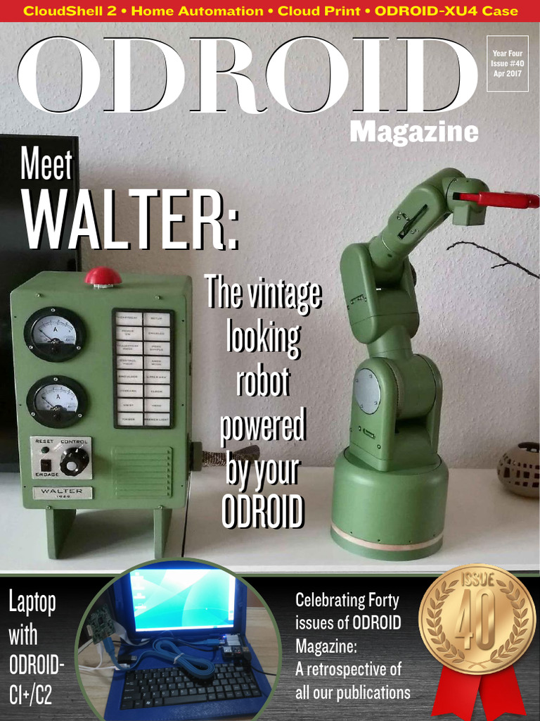 ODROID Magazine 201704 | PDF | Android (Operating System) | Laptop