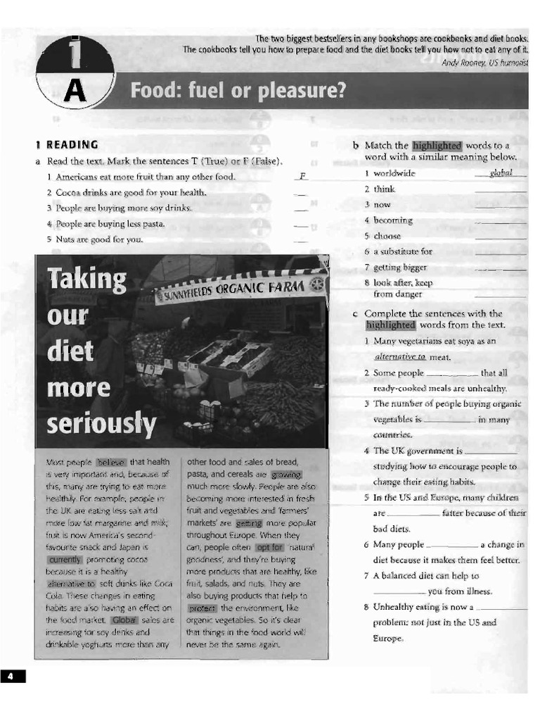 B1 NEF Intermediate WB Unit 1 | PDF