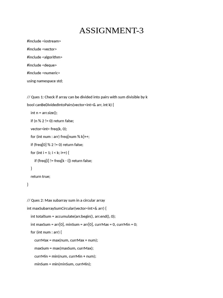 C++ Array and Matrix Algorithms | PDF | Computer Programming | Linear ...