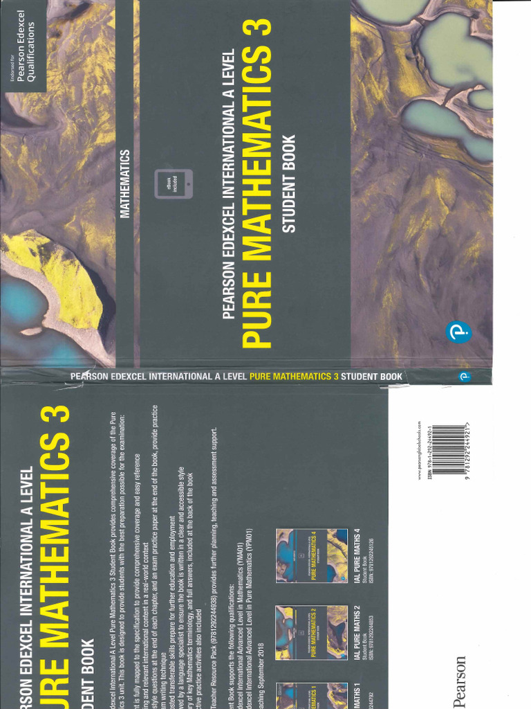 Edexcel IAL Pure Mathematics SB3 | PDF