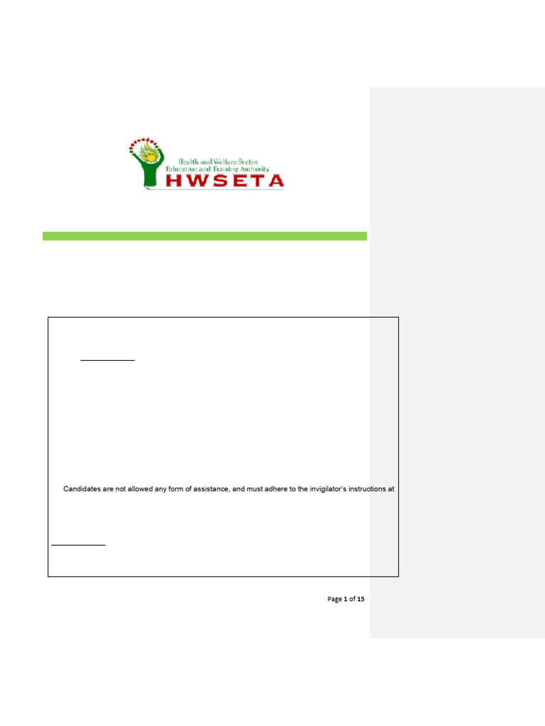 EISA 2019 Paper 1 Memorandum | PDF | Systems Theory