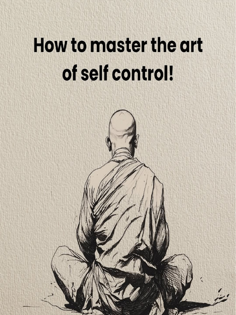 Art of Self Control-1 | PDF
