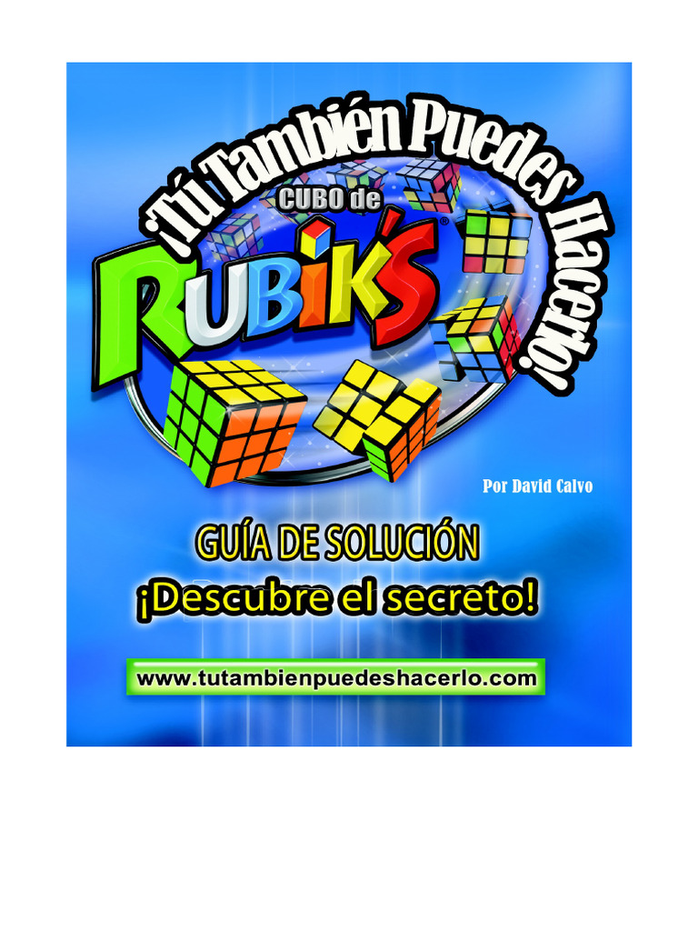 Guia Solucion Cubo Rubic | PDF