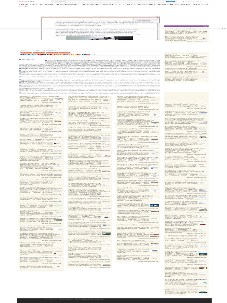 Teraz Krok Po Kroku Przedstawimy Proces Adaptacji Rygla. 1. Przygotowanie Oprogramowania ESL ...