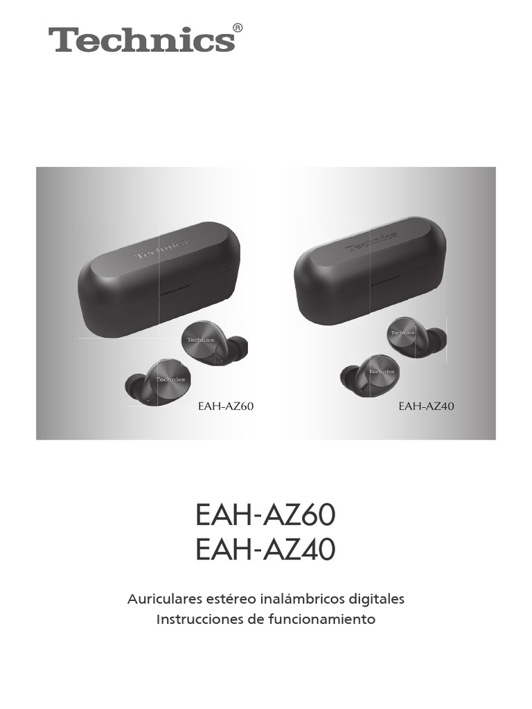 Technics AZ60 | PDF | Bluetooth | Radio