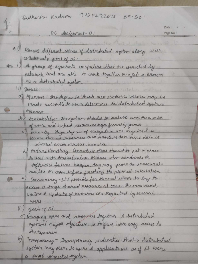 Be b01 DC Assignment 1 - Compressed | PDF