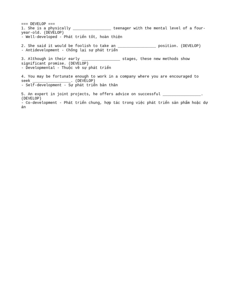 Sorted Word Form | PDF