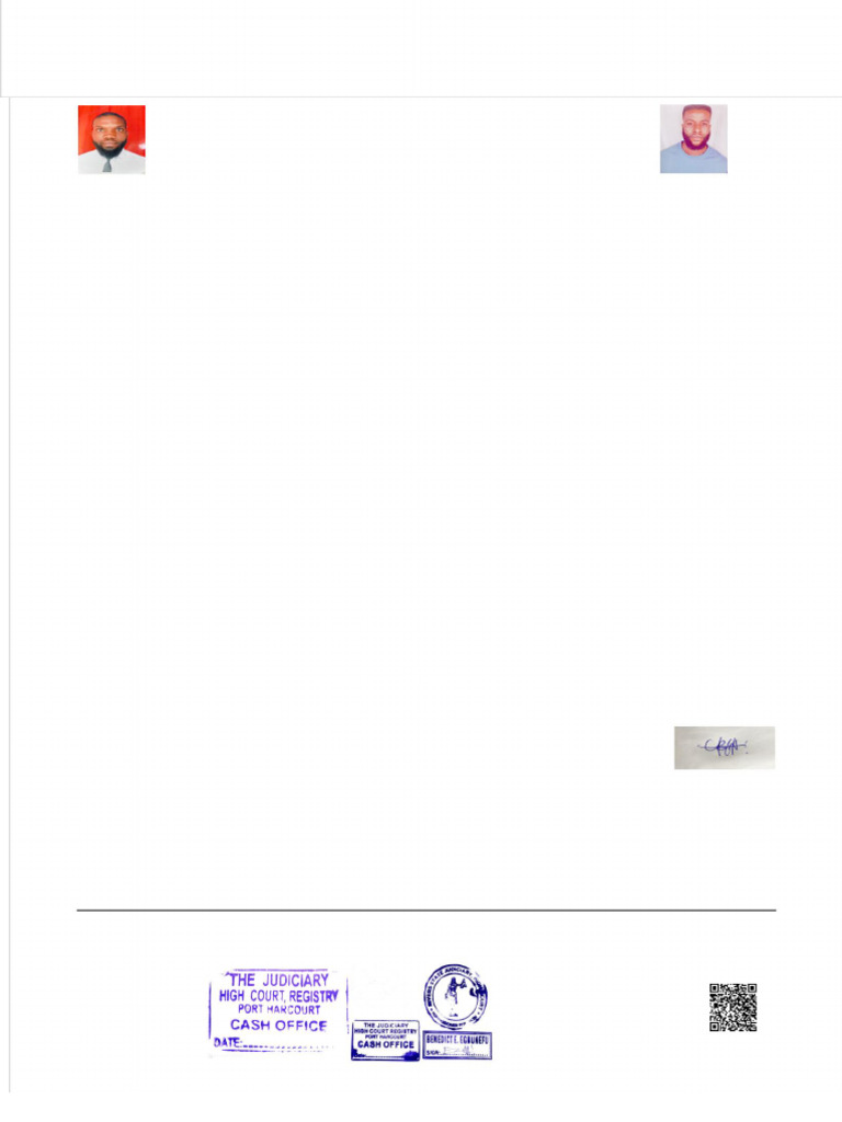 Affidavit Age Declaration 1 | PDF