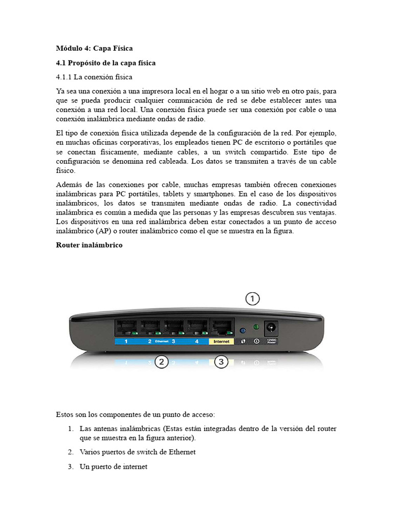 Medición de Transferencia en Capa Física OSI | PDF | Red de ...