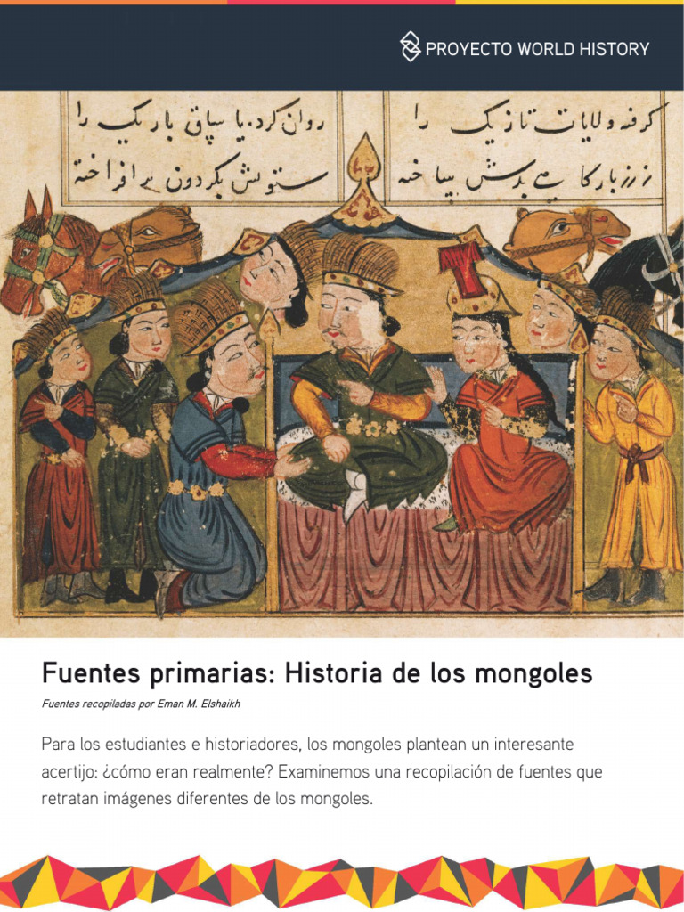 WHP 513 Read Primary Sources Mongol CollectionSpanish | PDF | Genghis ...