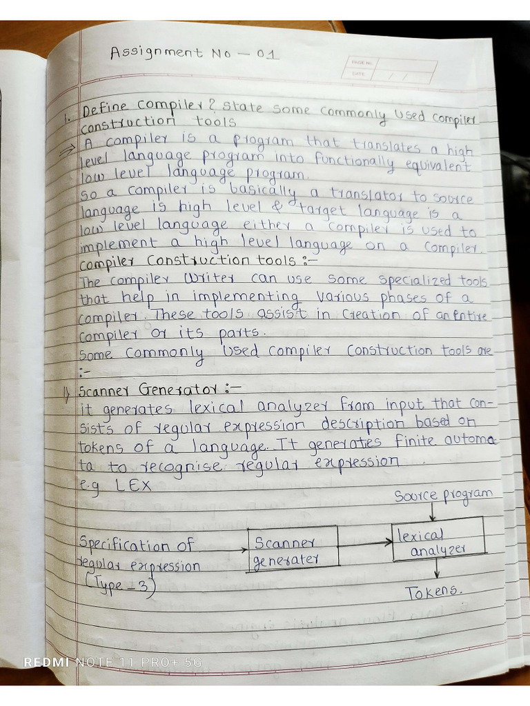 CD Assignment-1 | PDF