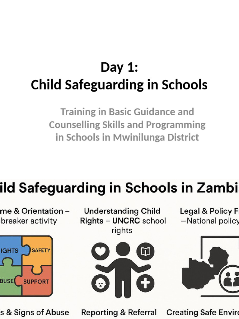 Day 1 - Child Safeguarding in Schools - Revised | PDF | Child Abuse ...