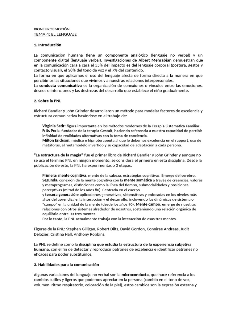 T4. Resumen | PDF | Experiencia | Comunicación