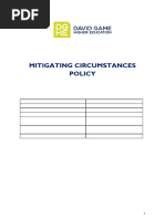 SALC Mitigating Circumstances Advice Sheet For Students 2022-23 | PDF | General Practitioner ...